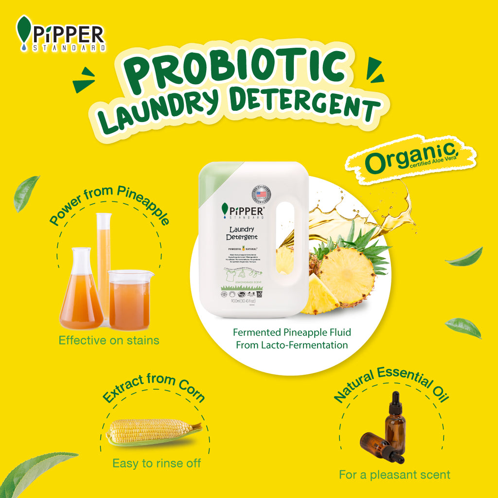 Shop Natural Laundry Detergent & Cleaners by Pipper Standard Singapore ...