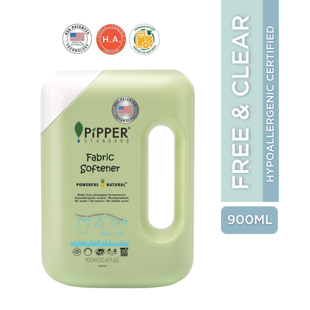 PiPPER Standard Fabric Softener Free & Clear 900ml — Bove